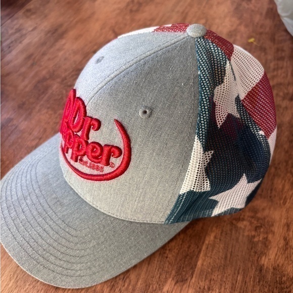 Accessories | Dr Pepper American Flag Trucker Hat Snapback | Poshmark